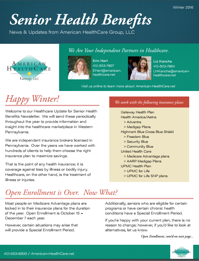 Medicare Benefits - American HealthCare Group